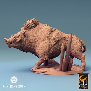 Northern Orcs, Wild Boars by Rescale Miniatures | Unpainted | Print on ...