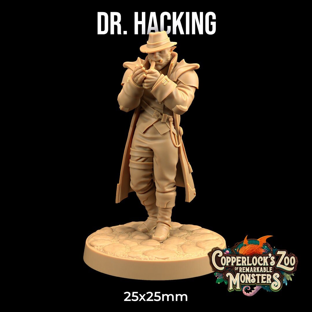 Dr. Hacking by Dragon Trappers Lodge | Unpainted | Print on Demand ...