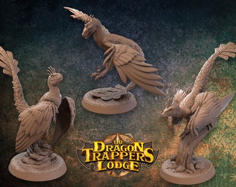 Axebeak Avian Raptor Miniature for Tabletop Games Like D&D - Etsy