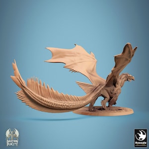 Bronze Dragon, Redesign by Rescale Miniatures | Unpainted | Print on ...