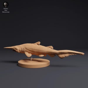 Goblin Shark 1:32 Scale by Animal Den | Unpainted | Print on Demand ...
