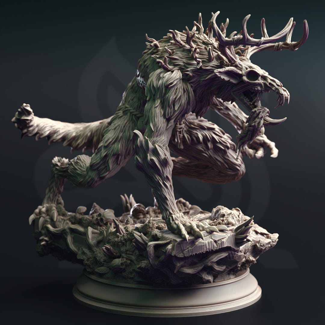Dreadclaw, Werendigo Monstrosity by DM Stash | Unpainted | Print on ...