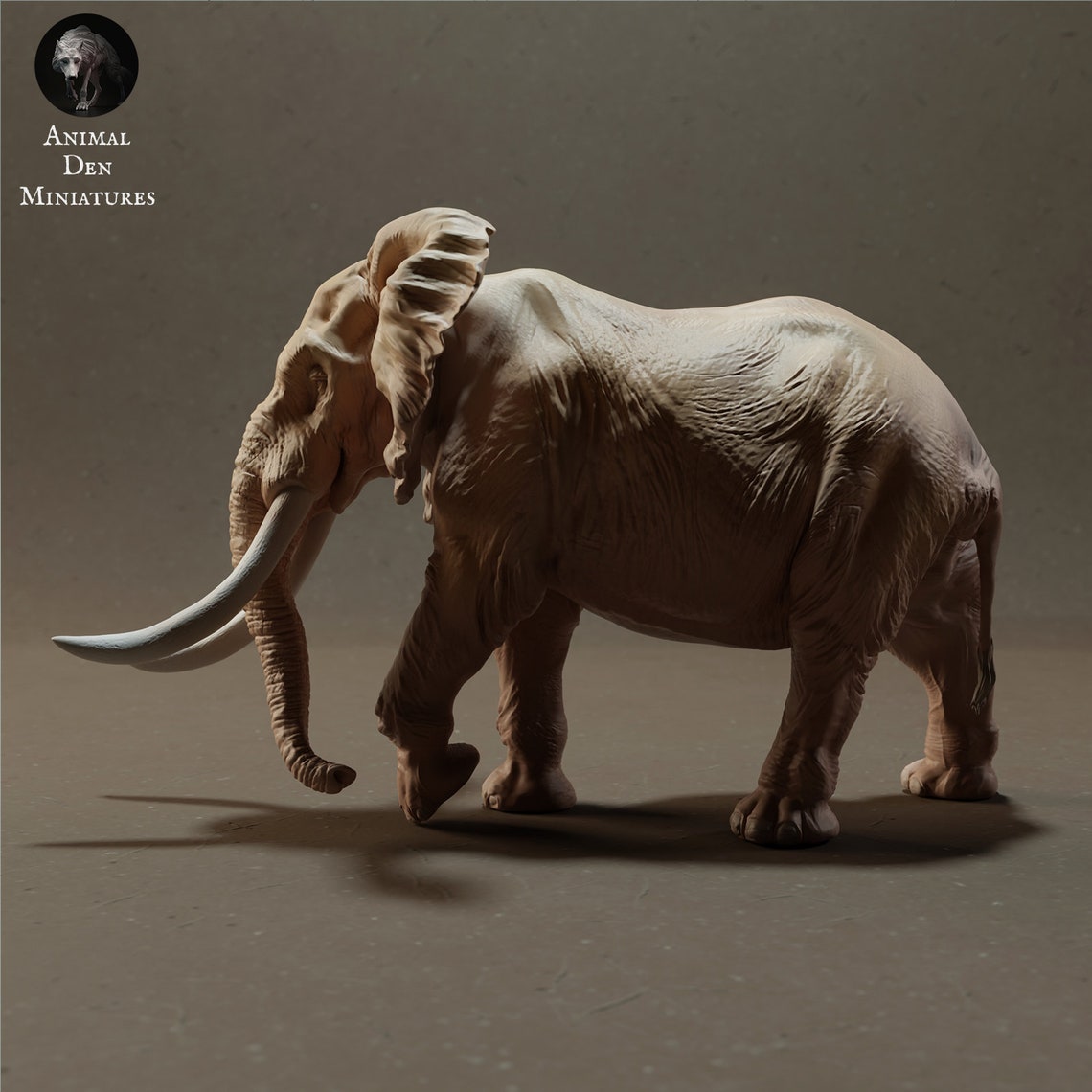 African Elephants 1:24 Scale by Animal Den Miniatures | Unpainted ...