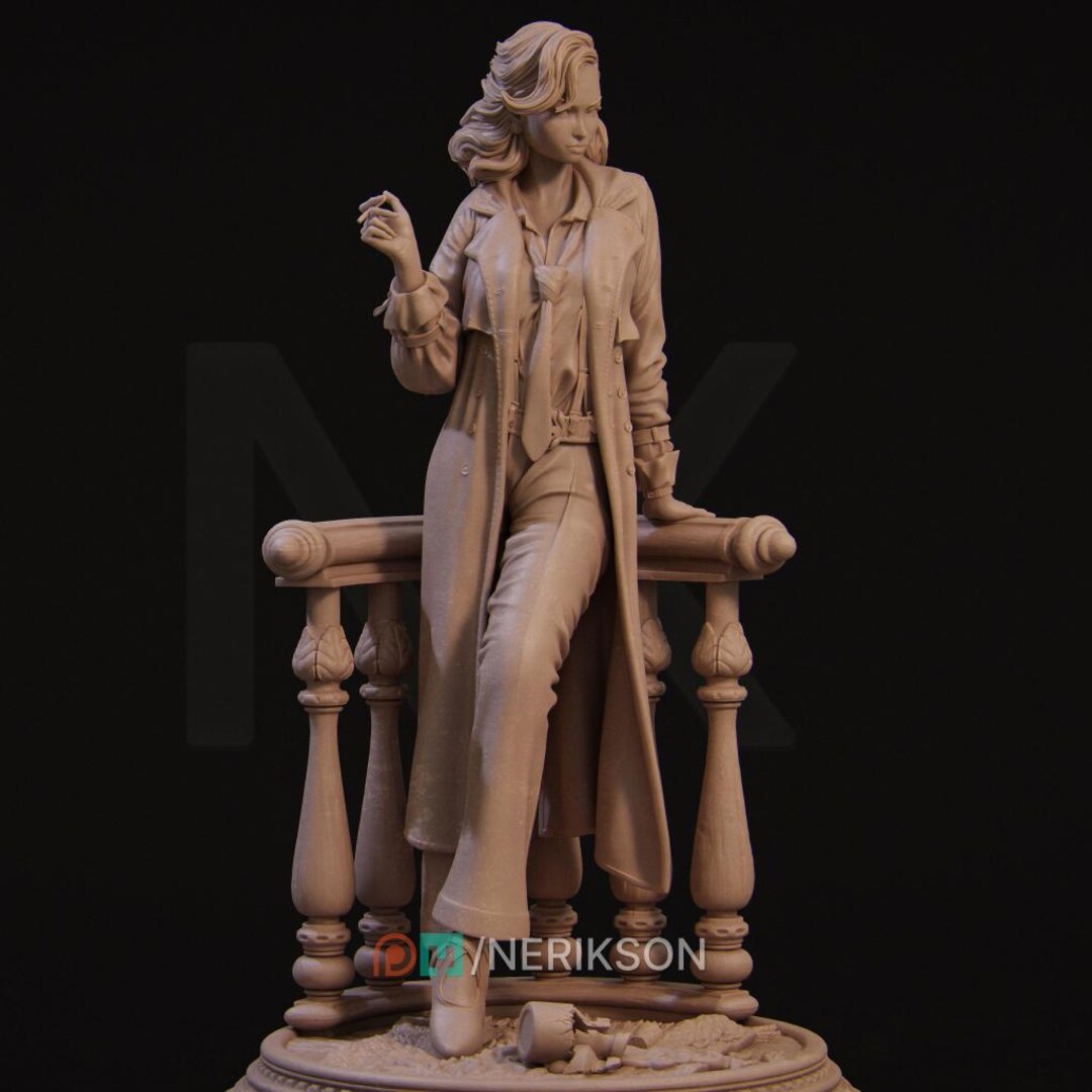 Laura, the Detective Solo by Nerikson | Unpainted | Print on Demand - Etsy