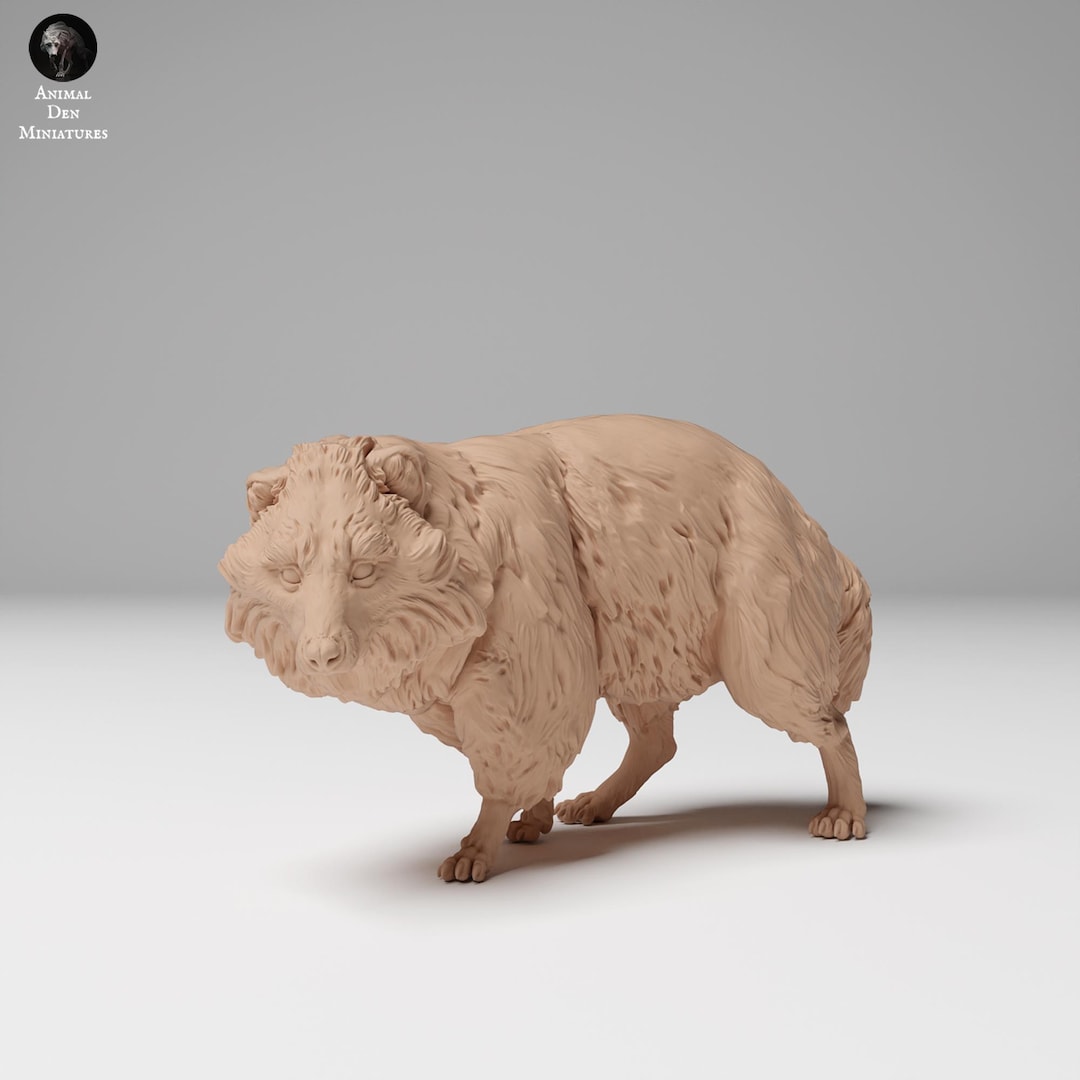 Tanuki 1:12 Scale by Animal Den | Unpainted | Print on Demand | Use ...