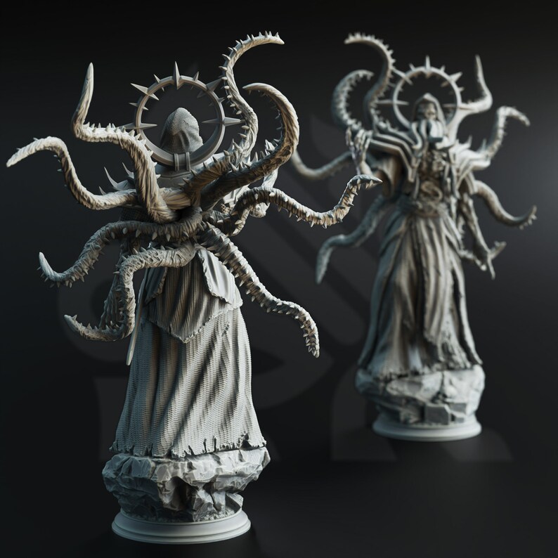 Hendrak, Ascended God-lich Flayer by DM Stash | Unpainted | Print on ...