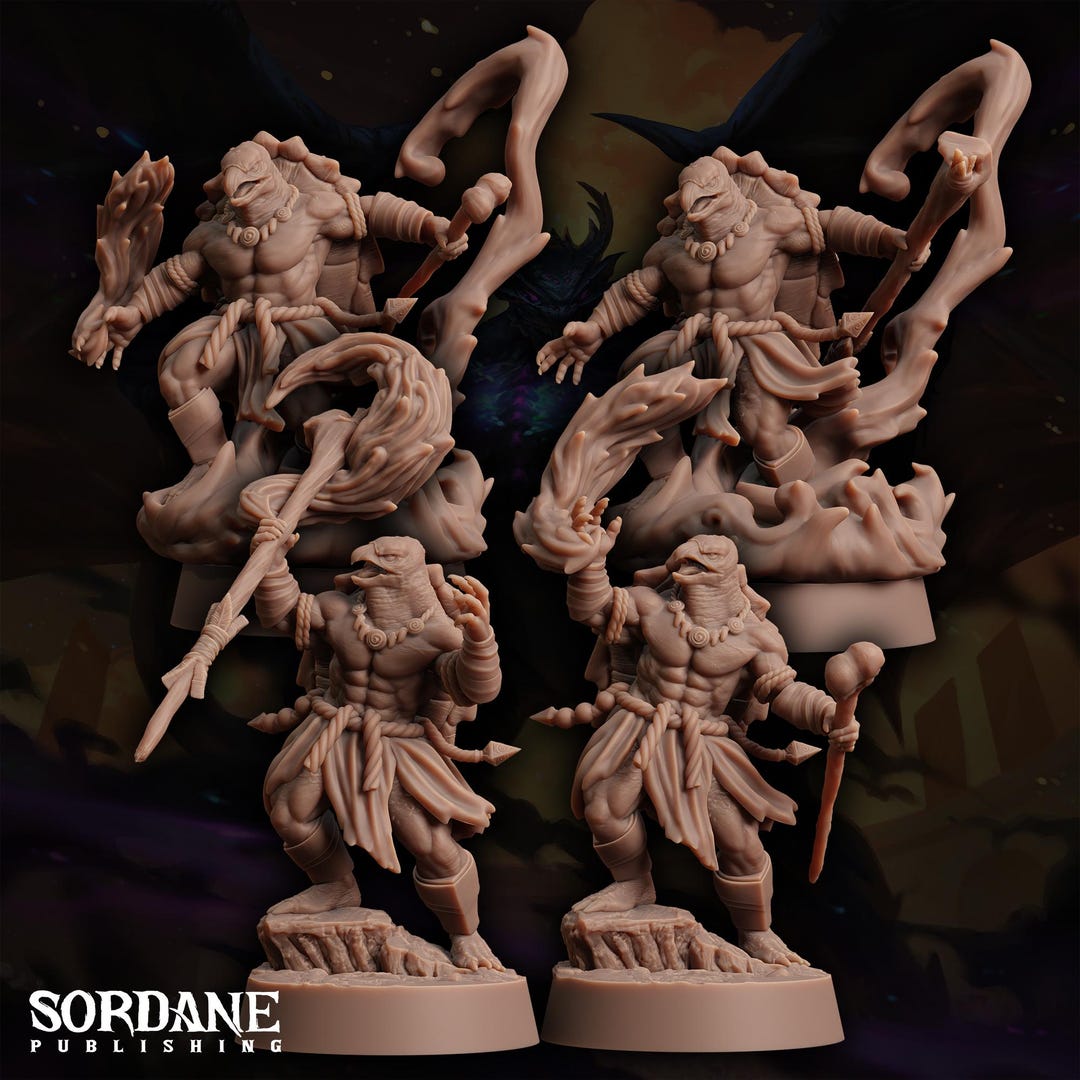 Kestudo Corpse Crafter Warlock by Sordane Publishing | Unpainted ...