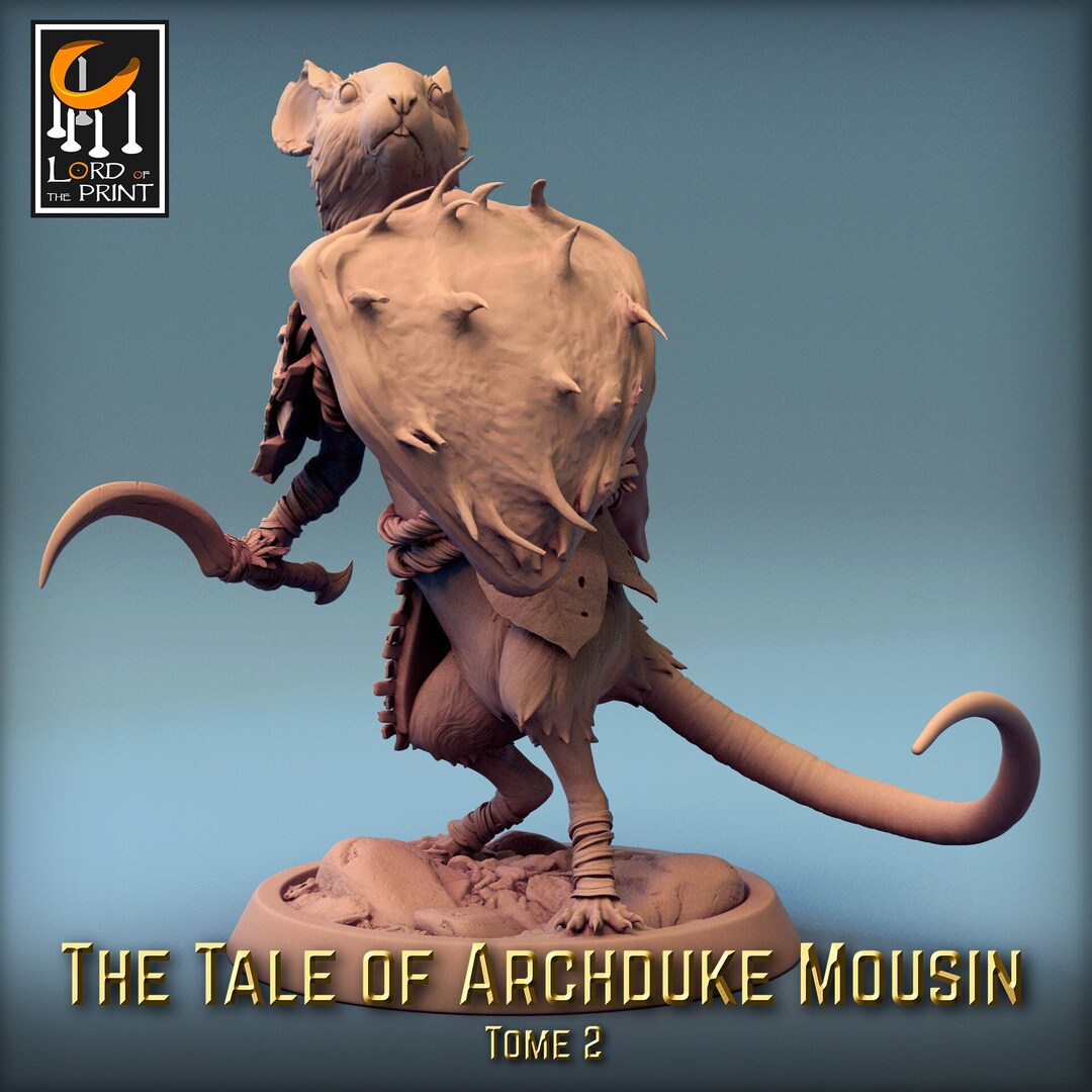 Mouse-folk Part 2 by Rescale Miniatures | Unpainted | Print on Demand ...