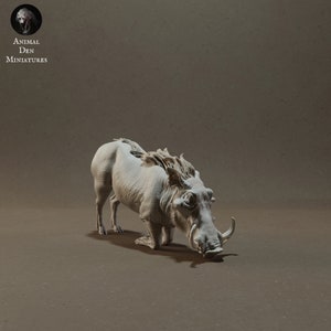 Warthog 1:24 by Animal Den Please Read Description Print on Demand - Etsy