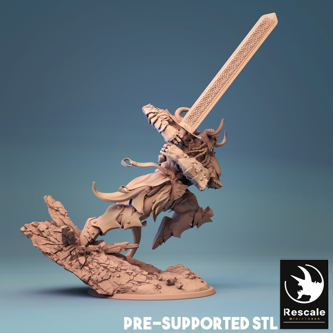 Charging Giant by Rescale Miniatures | Unpainted | Print on Demand ...