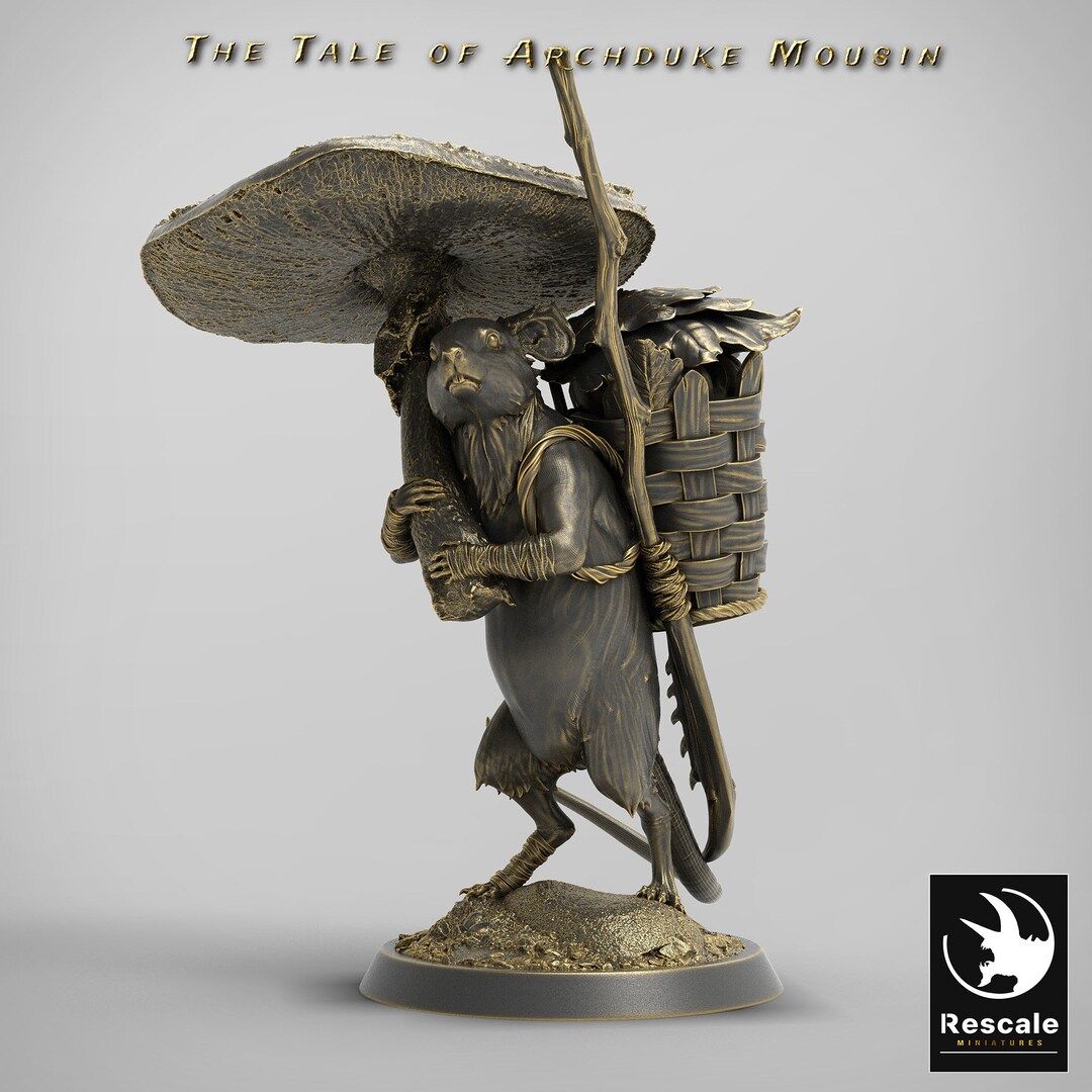 Mice-folk, Part 1 by Rescale Miniatures | Unpainted | Print on Demand ...