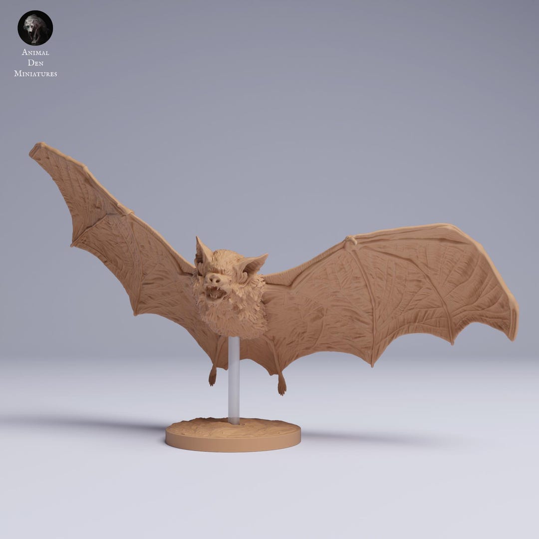 Kitti's Hog-nosed Bat 1:1 Scale by Animal Den | Unpainted | Print on ...