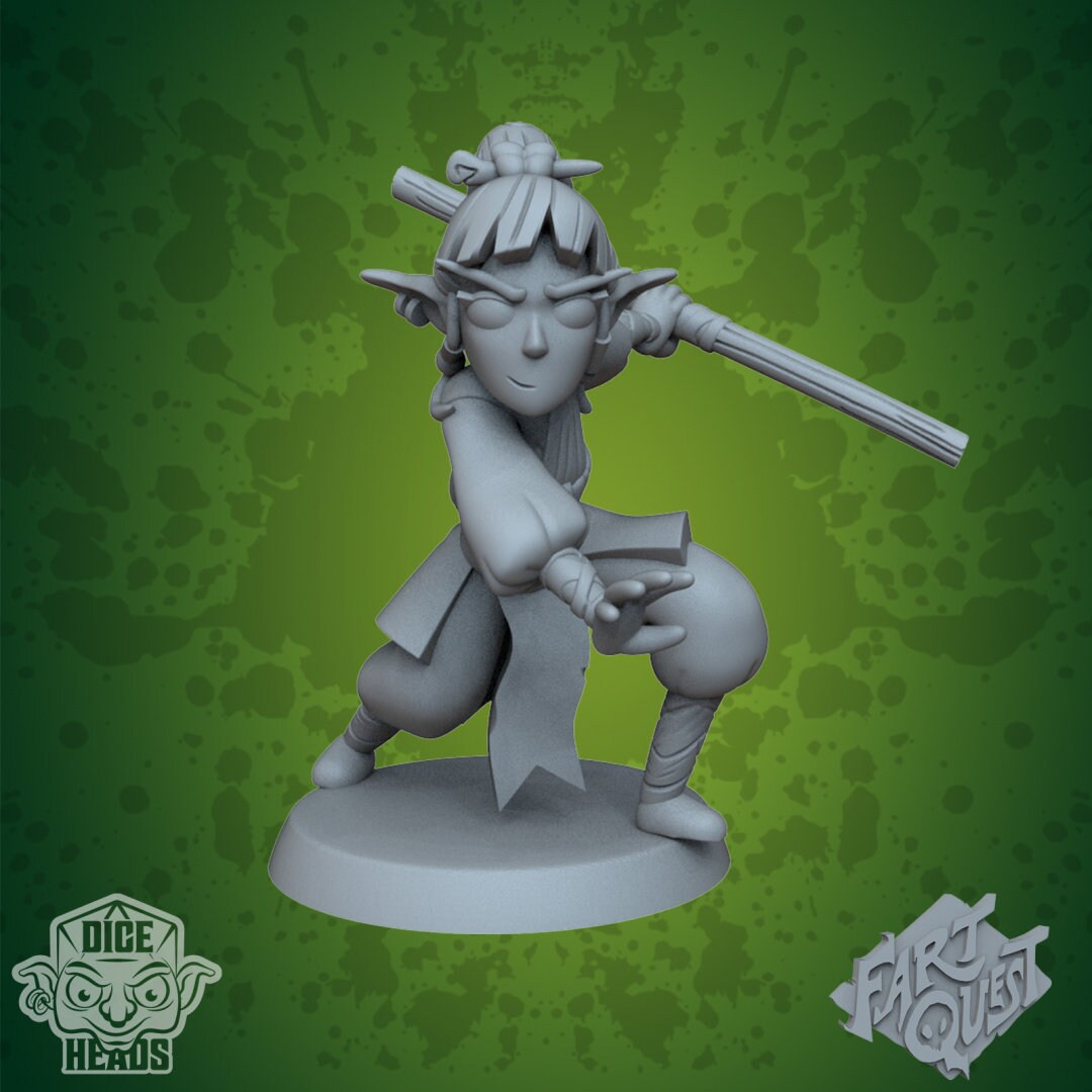 Fart Quest Model 6-pack by Dice Heads | Unpainted | Print on Demand - Etsy