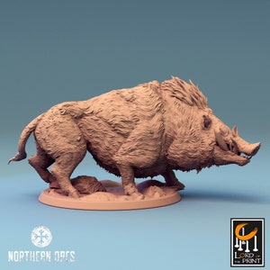 Northern Orcs, Wild Boars by Rescale Miniatures | Unpainted | Print on ...