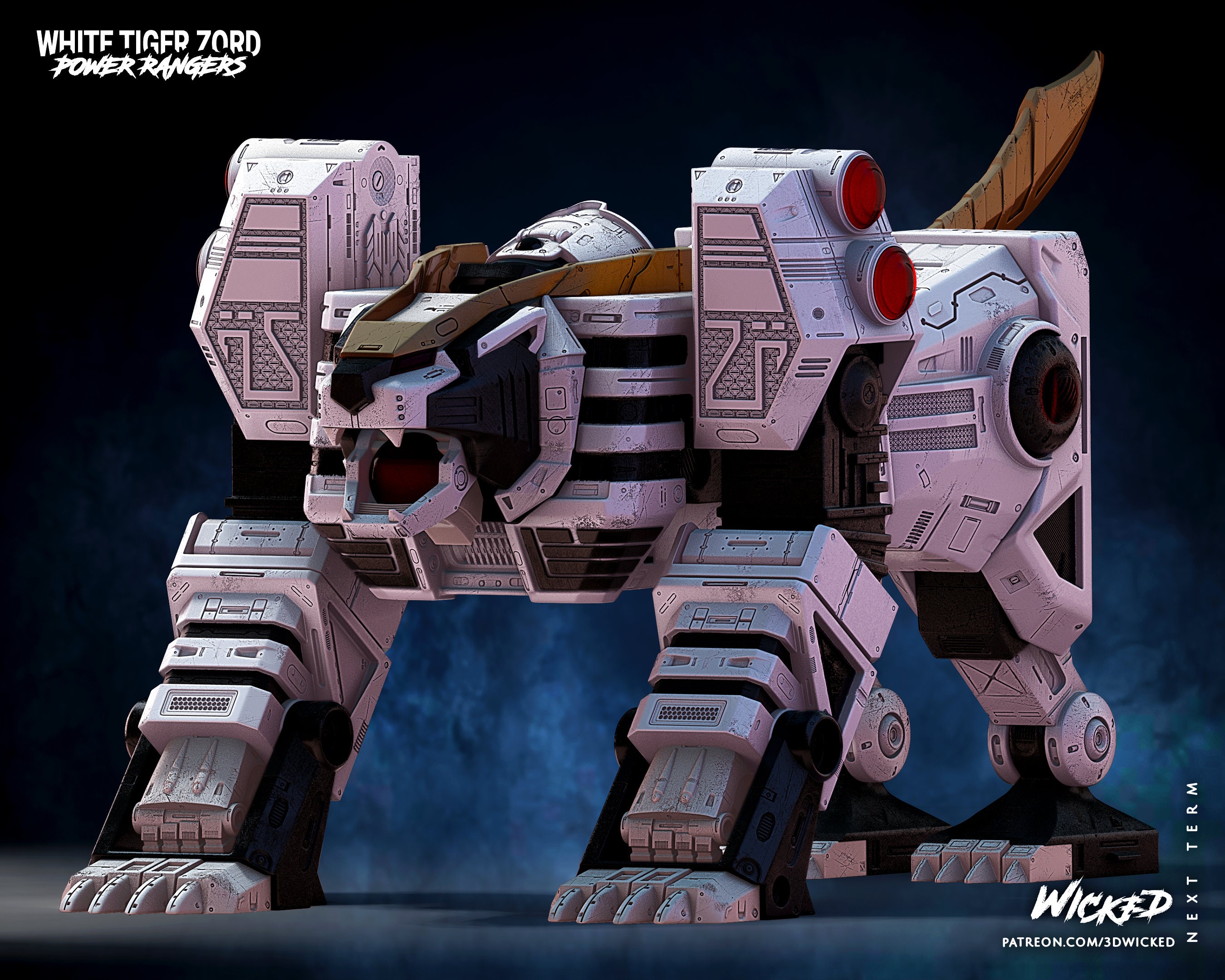 Power Rangers Wild Force Tiger Zord