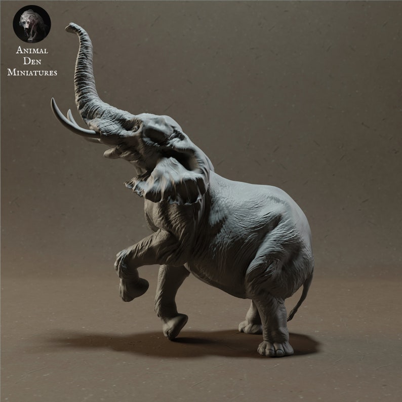 African Elephants 1:24 Scale by Animal Den Miniatures Please - Etsy