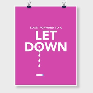 Letdown - Lactation Poster 11x14" - Etsy