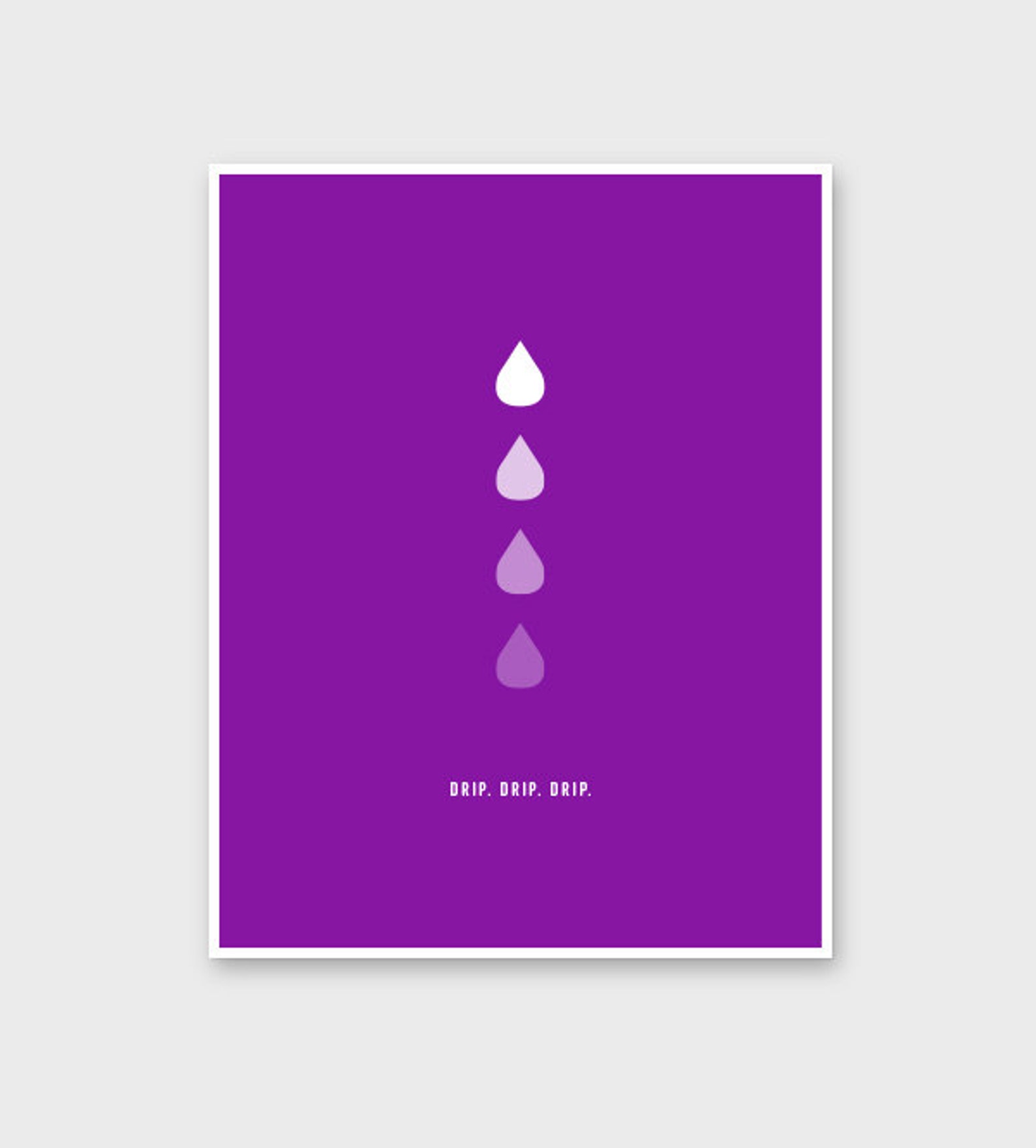 Drip - Lactation Card 4x6" - Etsy