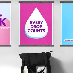 Every Drop Counts - Lactation Poster 11x14" - Etsy