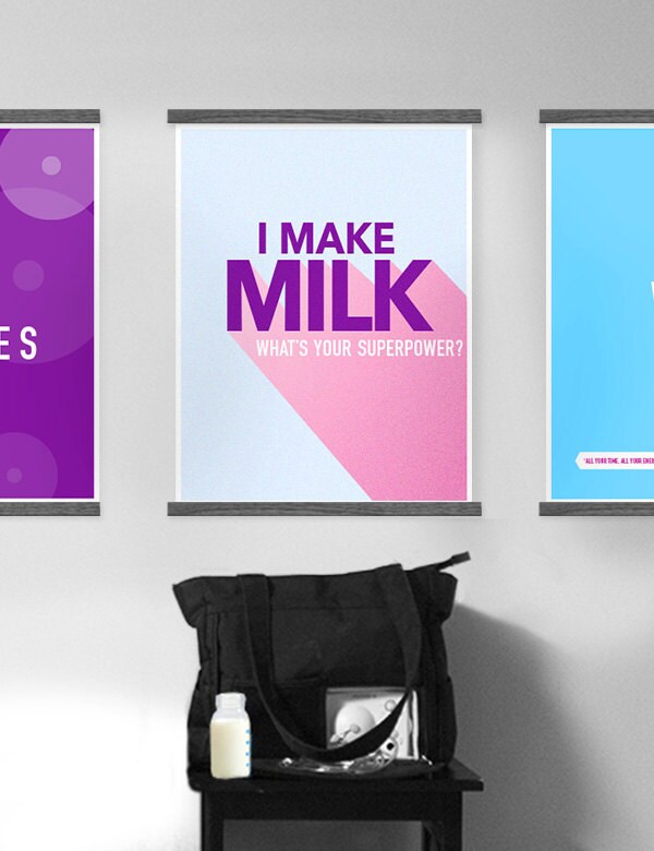 I Make Milk - Lactation Poster 11x14" - Etsy