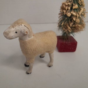 Antique German Christmas Putz Nativity Sheep No 11 - Etsy