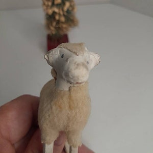 Antique German Christmas Putz Nativity Sheep No 11 - Etsy