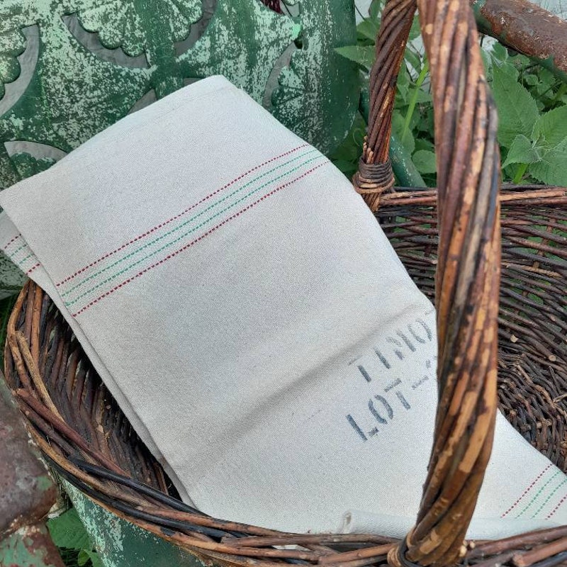 Vintage Grain Sack - Etsy