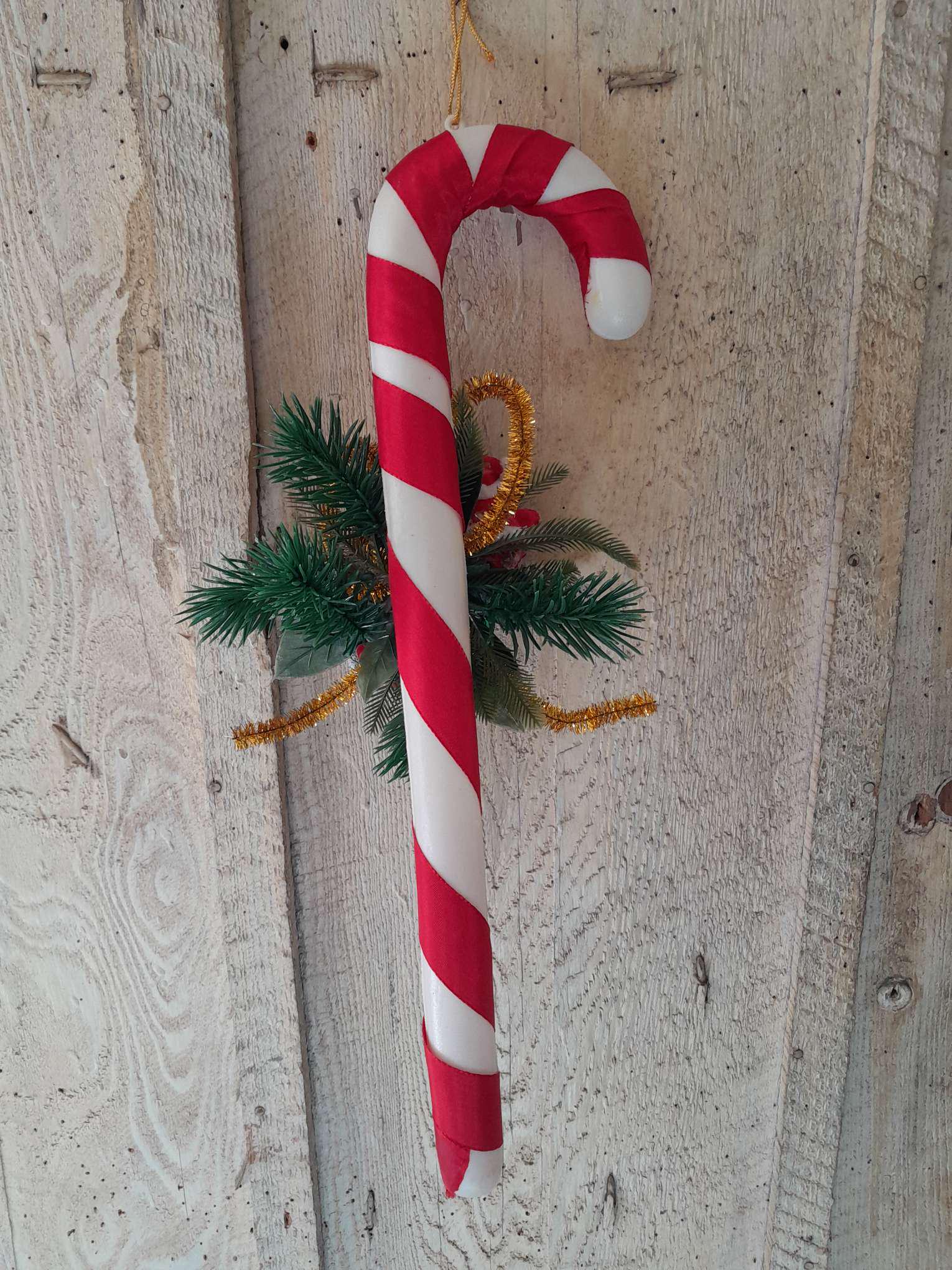 Vintage Christmas Candy Cane Blow Mold Door Wall Decoration #1 - Etsy