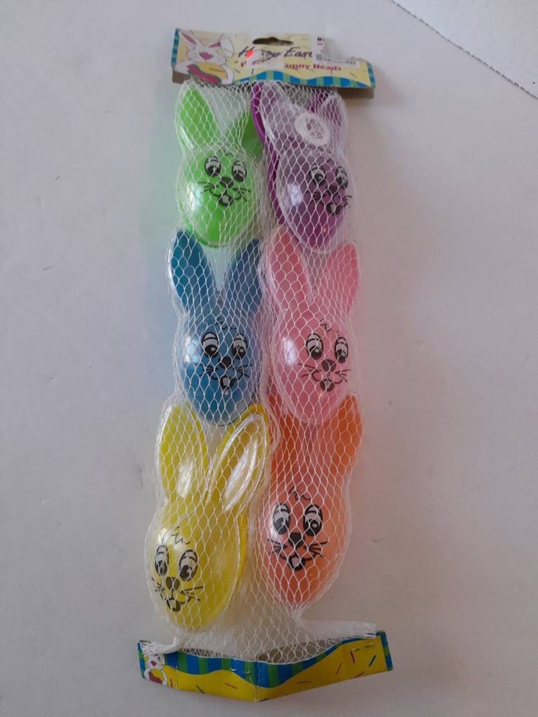 Vintage Easter Plastic Bunny Rabbit Candy Containers Old Stock - Etsy