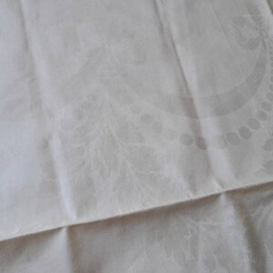 Antique Vintage 1920s Old Stock Cotton Damask Tablecloth 64 X 89 ...