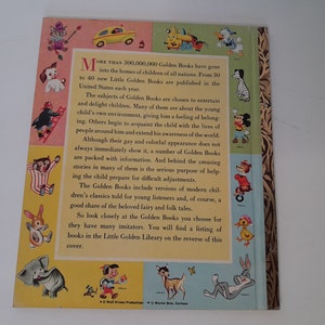 Vintage 1953 Little Golden Book Christmas Manger Cut-out Book Uncut A ...