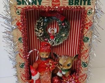 Shiny Brite Shadow Box | Etsy