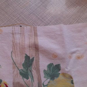 Vintage Wilendure Kitchen Garden Tomatoes Gardening Tablecloth 48 X54 ...