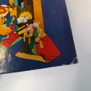 Vintage 1953 Little Golden Book Christmas Manger Cut-out Book Uncut A ...