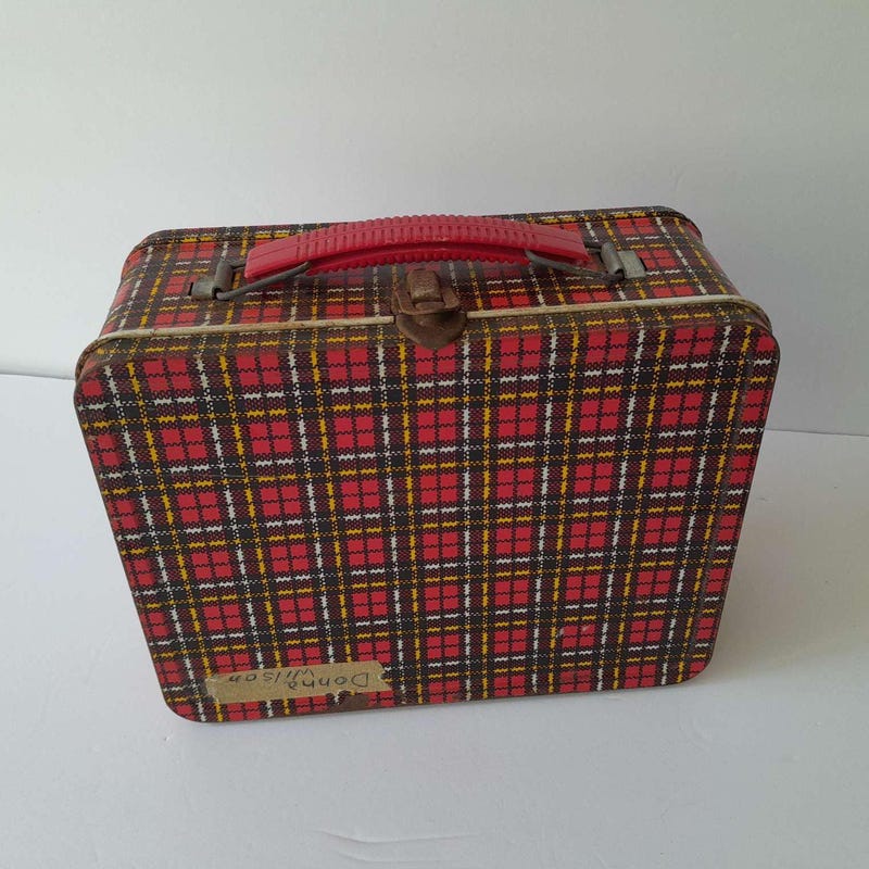 1950s Lunch Box - Etsy