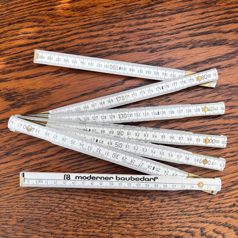 Folding Ruler - Etsy