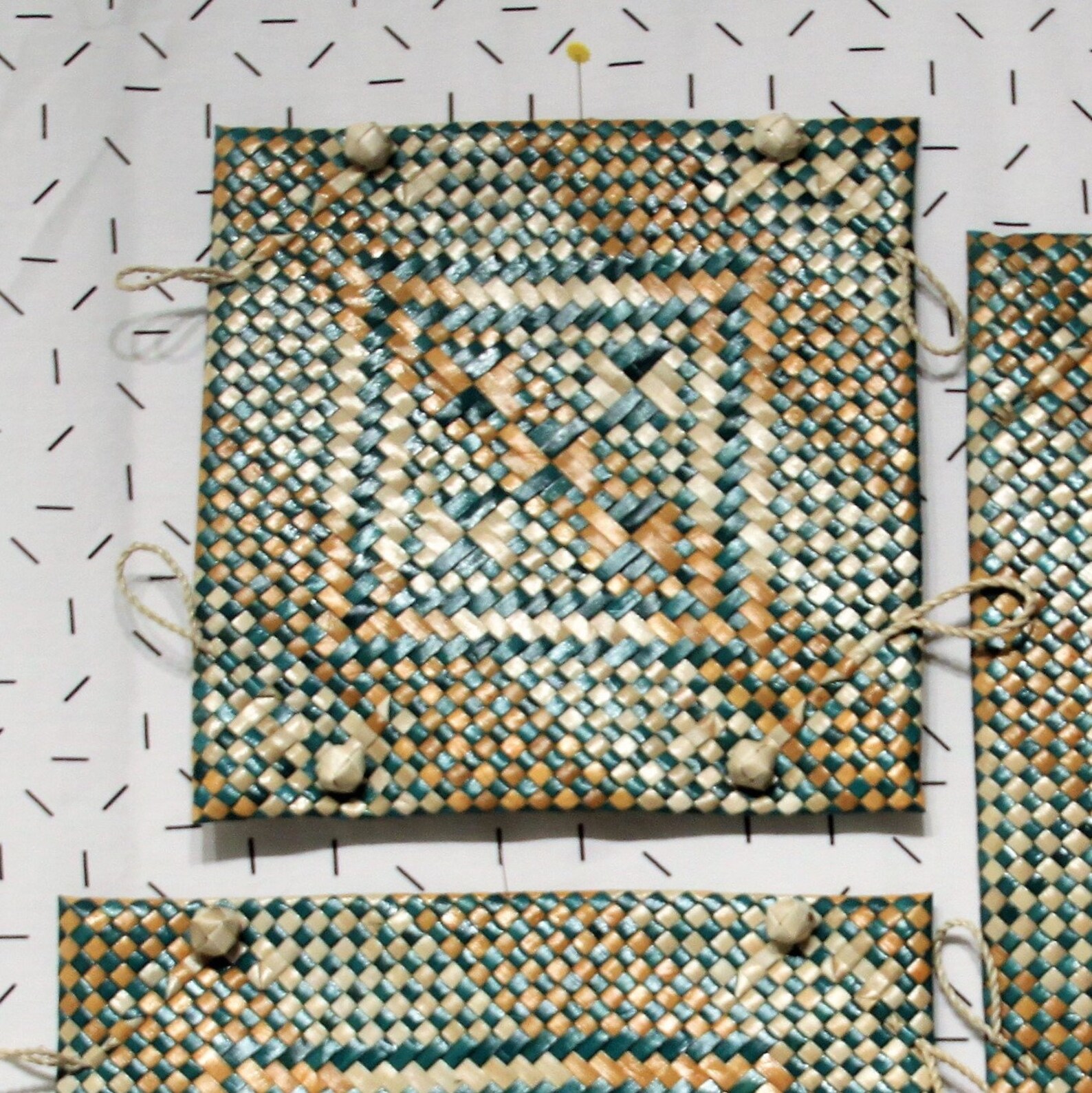 Philippines Banig Ticog Romblon Buri handwoven reed grass | Etsy