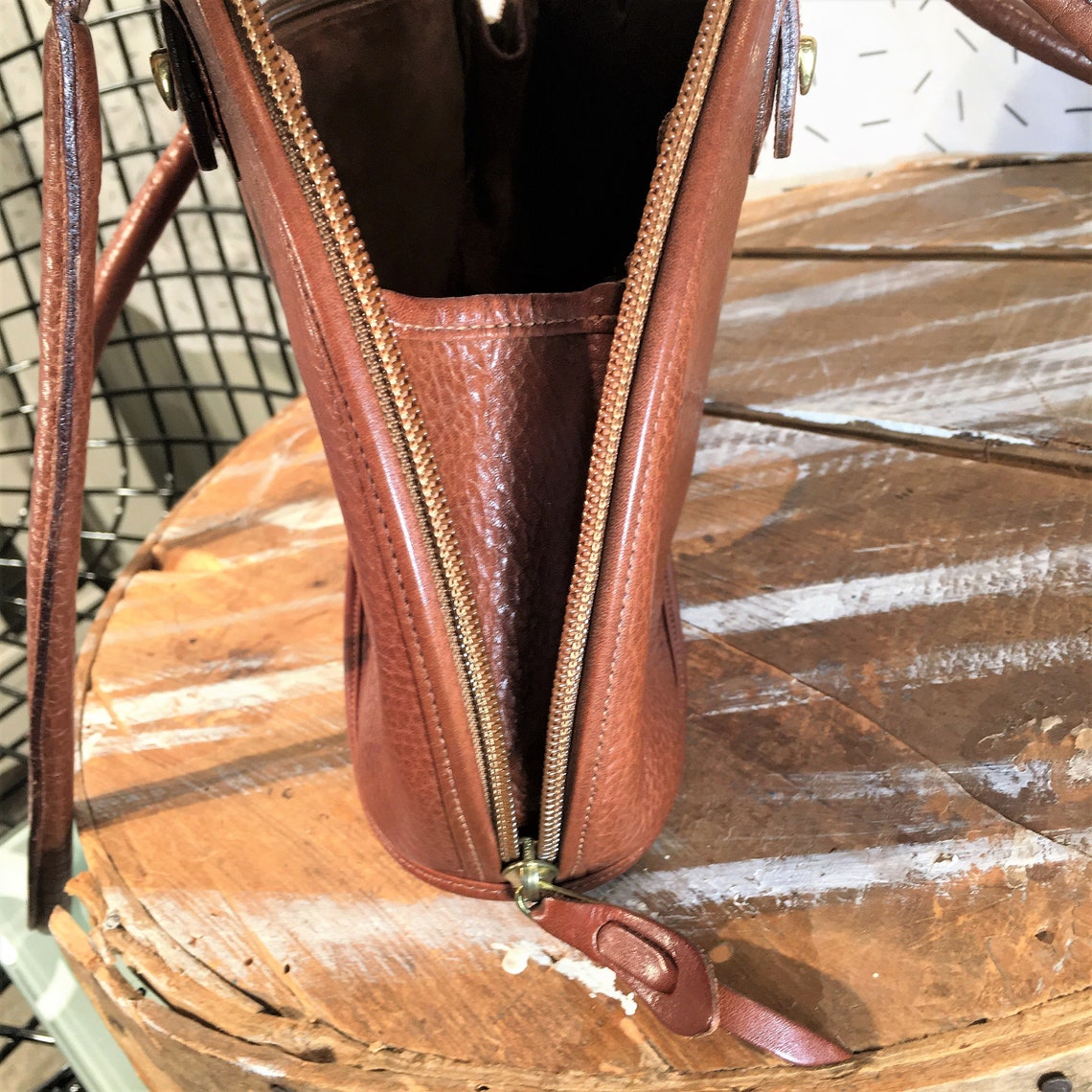 Vintage Rare Chesneau Leather Shoulder Bag. Genuine Top Grade | Etsy