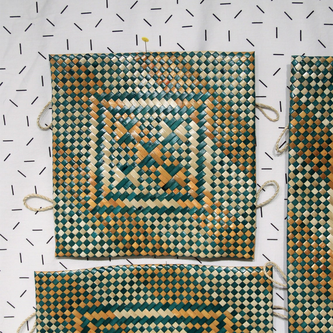 Philippines Banig Ticog Romblon Buri handwoven reed grass | Etsy