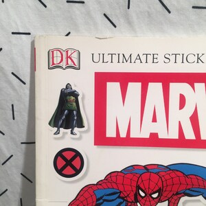 Vintage Marvel Ultimate Sticker Collection, DK Publishing Inc. - Etsy
