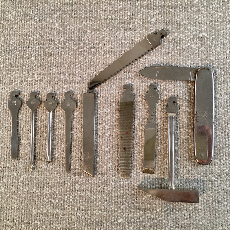 Vintage SOLINGEN Tools, Solingen Mini Tool Kit, Tool Kit Made in ...