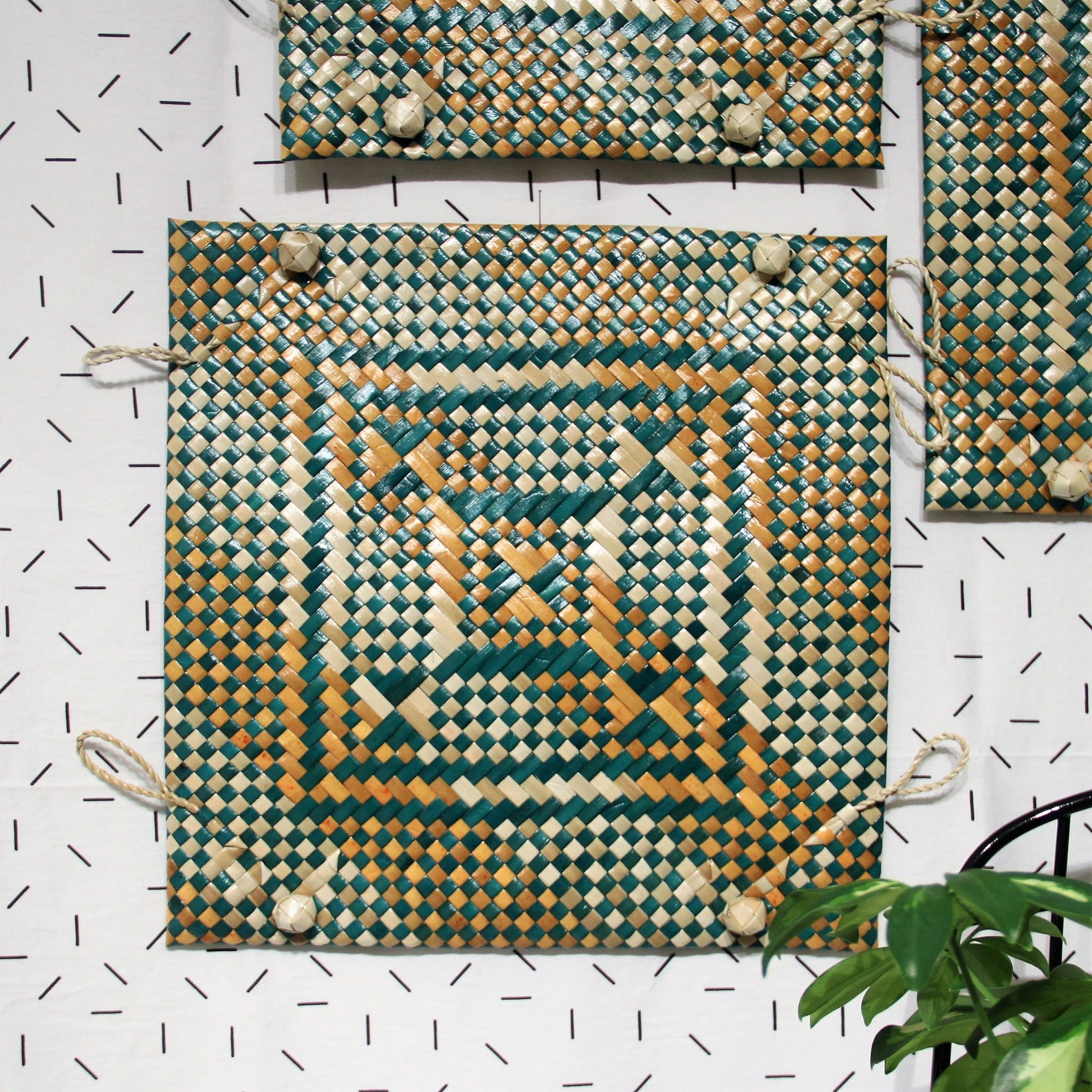 Philippines Banig Ticog Romblon Buri handwoven reed grass | Etsy