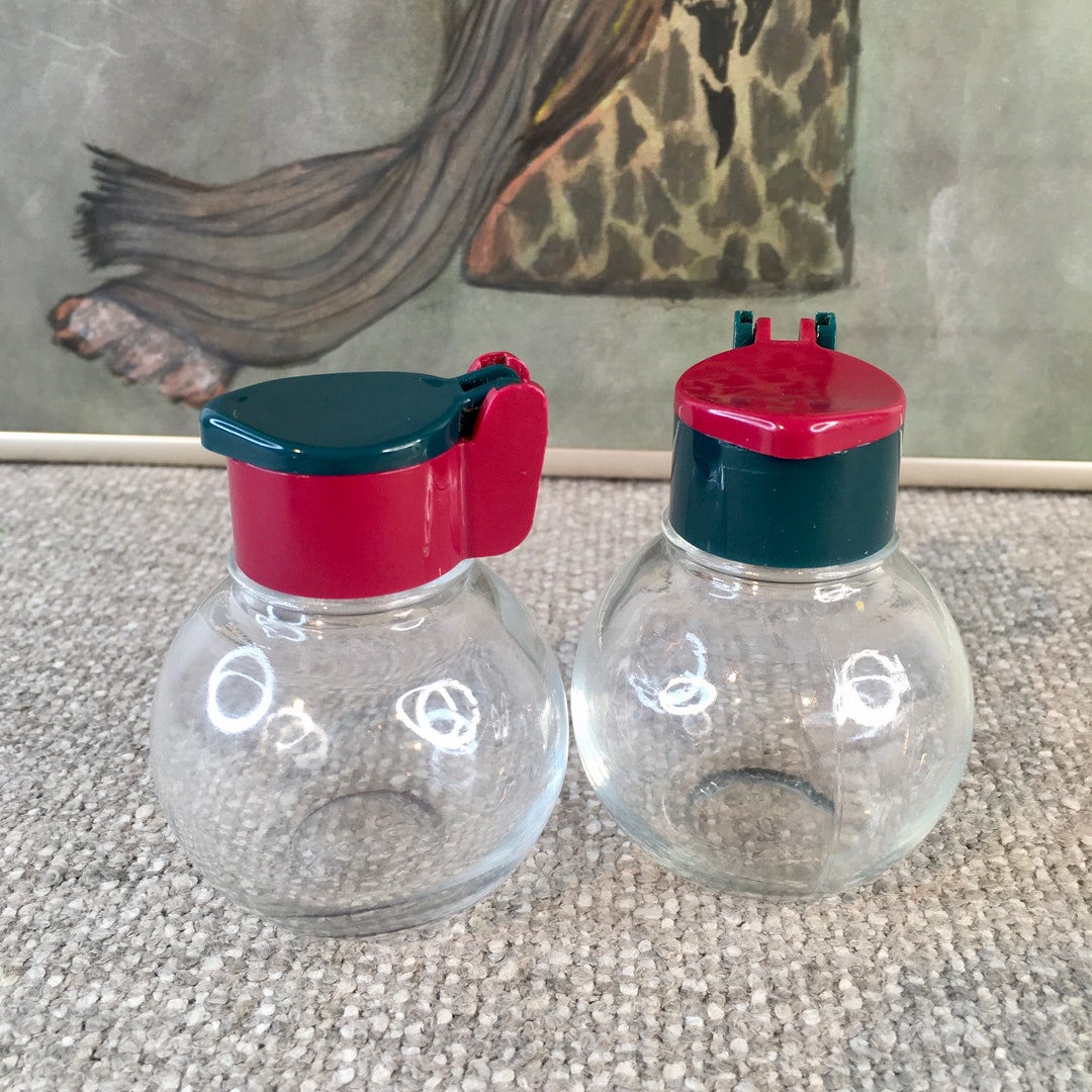 STOHA DESIGN Salt and Pepper Shakers, Made in West Germany, Red and ...