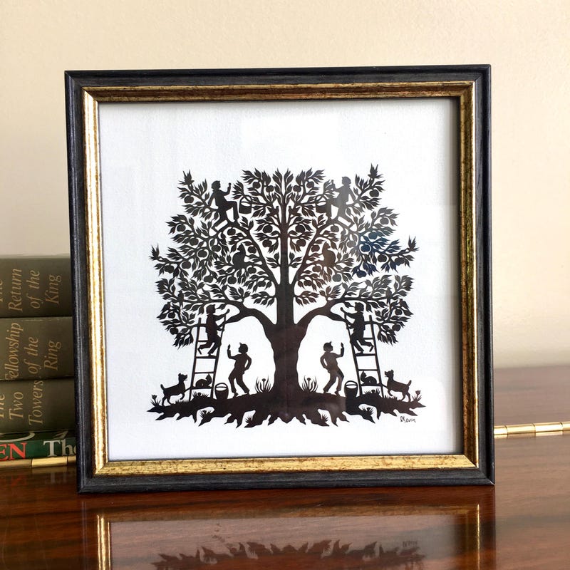 Hand Cut Paper Art - Etsy