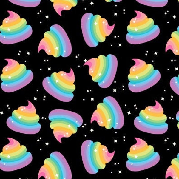 Rainbow Poop Emoji - Etsy