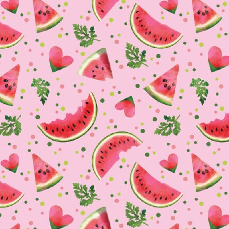 Watermelon Fabric - Etsy