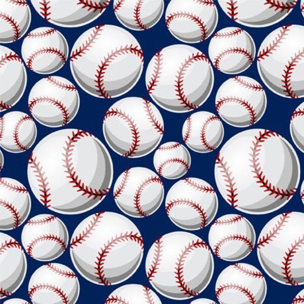 Baseball Fabric - Etsy