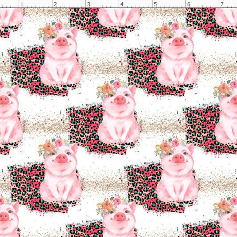 Pig Fabric - Etsy
