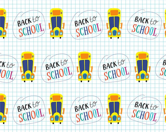 School Bus Fabric School Bus Yellow by Littlearrowdesign School Bus ...