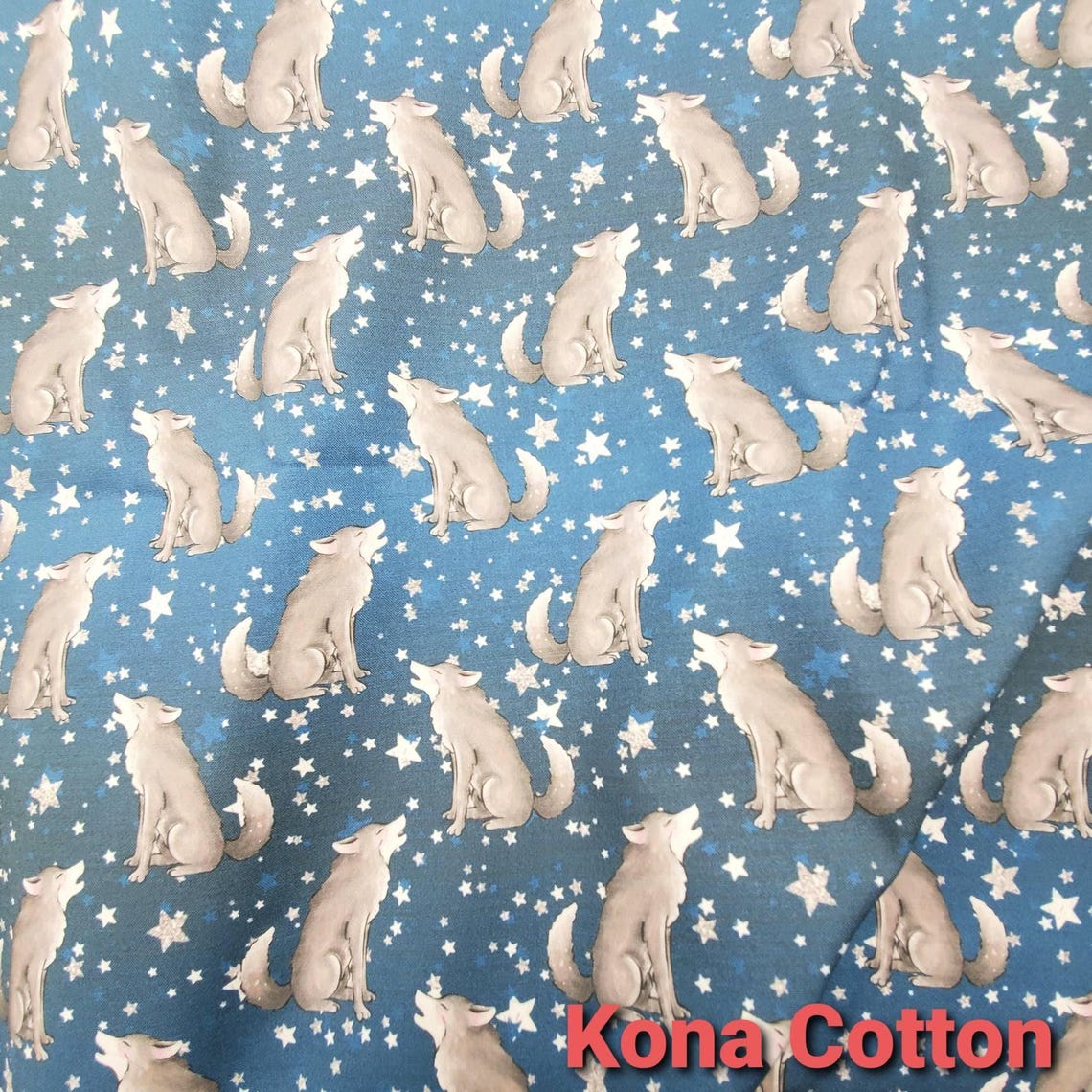 Wolves Fabric by the Yard, Wolf Fabric, Wildlife Fabric, Custom Print ...